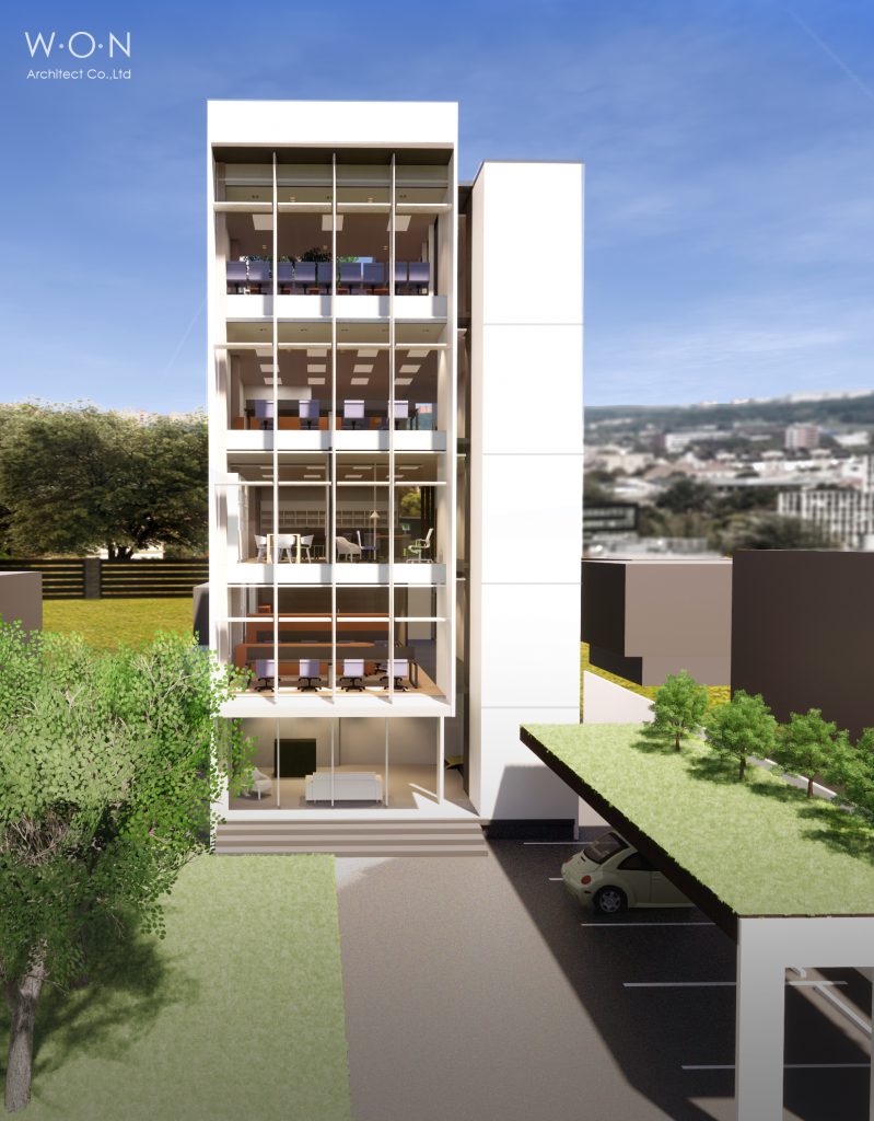 SMALL PRIVATE OFFICE BUILDING - WON Architect Co., Ltd